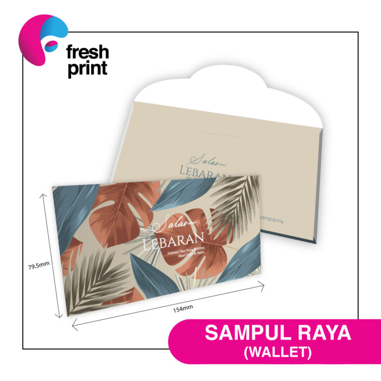 Sampul Raya - Wallet - Fresh Print - Online Printing